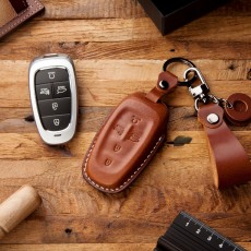 K3/K5/K7/K8/K9/EV6/스포티지/쏘울부스터/더뉴니로/쏘렌토/셀토스/모하비/스팅어/카니발 > 차키케이스 | 가죽공방 안단테너리
